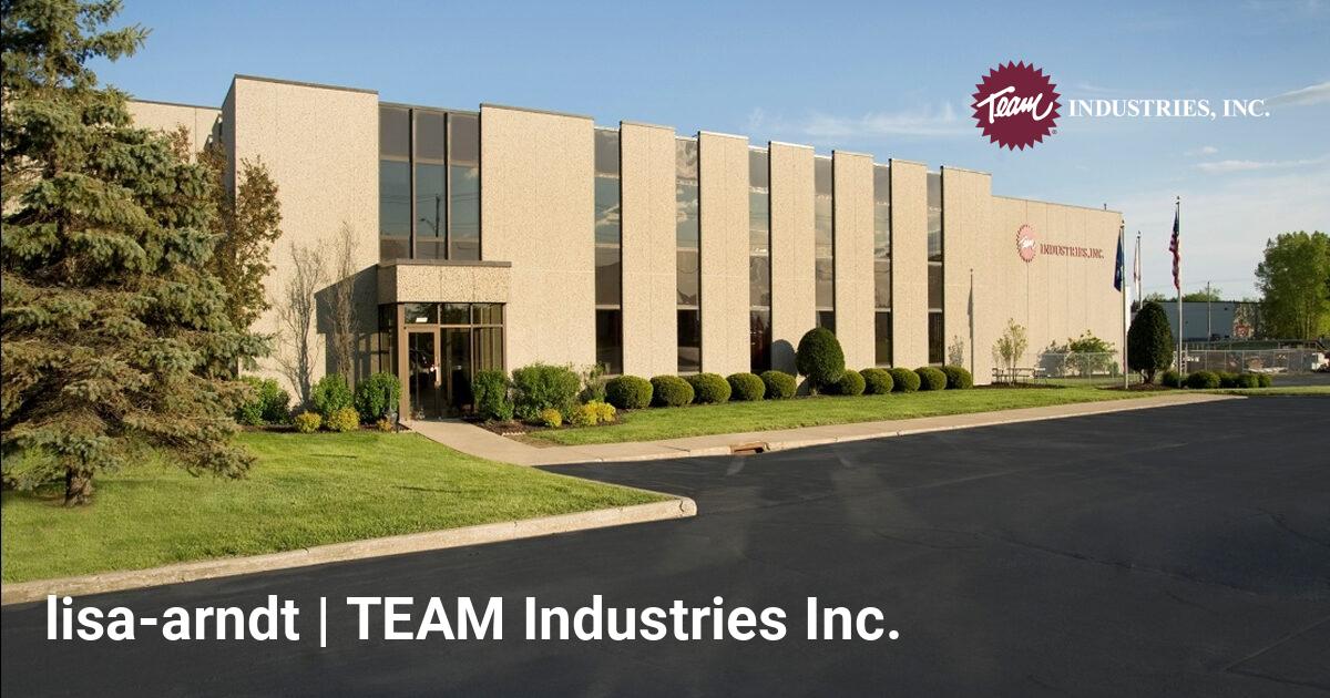 lisa-arndt | TEAM Industries Inc.
